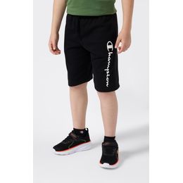 Sweatshorts Champion, Jungen, Gr. XXL (176), N-Gr, nbk, ns, Obermaterial: 54% Baumwolle, 46% Polyester, Hosen Sweatshorts