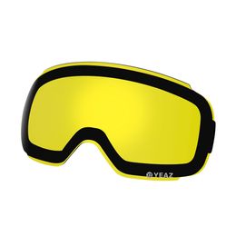 Snowboardbrille YEAZ "Wechselglas f&uuml;r Ski- Snowboardbrille TWEAK-X", gelb, Sportbrillen, Snowboardbrille