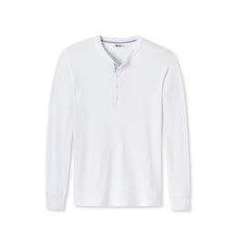 Longsleeve Schiesser Revival "Longsleeve 1er Pack", Herren, Gr. XL, wei&szlig;, Obermaterial: 100% Baumwolle CO., Shirts Longsleeve