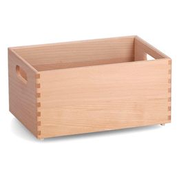 Holzkiste zeller PRESENT, beige (natur), B:30cm H:15cm T:20cm, Massivholz, Aufbewahrungsboxen, Holzkiste, f&uuml;r jeden Bedarf
