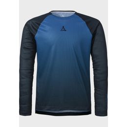 Sch&ouml;ffel Funktionsshirt SCH&Ouml;FFEL "Longsleeve Style Koitere MEN", Herren, Gr. 56, blau (8405, blau), Oberstoff: 100% Polyester, Rundhals, Shirts Funktionsshirt