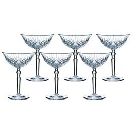 Cocktailglas Nachtmann "Cocktailgl&auml;ser Palais 200 ml 6er Set transparent", bunt (transparent), Glas, Trinkgef&auml;&szlig;e, Cocktailglas