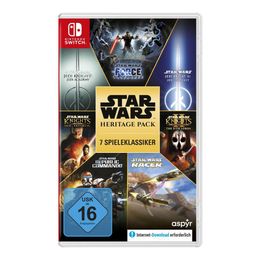Star Wars Spielesoftware "Star Wars Heritage Pack", transparent (ohne farbbezeichnung), Nintendo Switch, Spielesoftware, 7 Spiele (5 auf Cartridge, 2 als Download), Spielesoftware