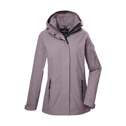 G.I.G.A. by Killtec Funktionsjacke "GS 53 WMN JCKT", Damen, Gr. 36, lila (lavendel), Obermaterial: 100% Polyester;Futter: 100% Polyester, G.I.G.A. DX BY KILLTEC, Jacken Funktionsjacke, Wasser- und winddichte Damenjacke mit abnehmbarer Kapuze, atmungsaktiv