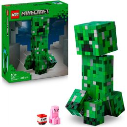 Konstruktionsspielsteine Lego "Der Creeper (21276), Lego Minecraft", bunt, Spielbausteine, Kinder, Kunststoff, Konstruktionsspielsteine, Made in Europe, Topseller