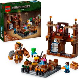Konstruktionsspielsteine Lego "Waldanwesen mit Boxring (21272), Lego Minecraft", bunt, Spielbausteine, Kinder, Kunststoff, Konstruktionsspielsteine, Made in Europe