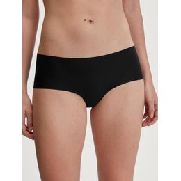 Midislip Calida "Sleek Skin", Damen, Gr. M (44/46), schwarz, Obermaterial: 87% Polyamid, 13% Elasthan, eng, Unterhosen Midislip, bequem, eng, nahtlos, weich, basic