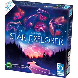 Spiel Queen Games "Star Explorer - Family & Friends", bunt, Spiele, Kinder, Spiel, Made in Europe
