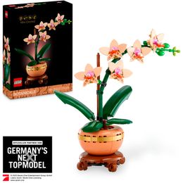 Konstruktionsspielsteine Lego "Mini-Orchidee (10343), Lego Botanicals", bunt, Spielbausteine, Kinder, Kunststoff, Konstruktionsspielsteine, Made in Europe, Topseller