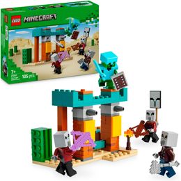 Konstruktionsspielsteine Lego "Die Illager-W&uuml;stenpatrouille (21267), Lego Minecraft", bunt, Spielbausteine, Kinder, Kunststoff, Konstruktionsspielsteine, Made in Europe