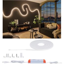 Paulmann LED-Streifen "MaxLED Flow Basisset 5m Warmwei&szlig; 52W", wei&szlig;, Gesamtl&auml;nge 5m, Lichterketten, LED-Streifen