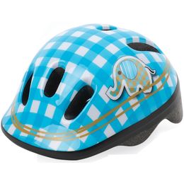 Kinderhelm Polisport "Babyhelm Elefant Gr. 44-48cm" Gr. XXS, blau (blau (elephant)), Helme, Kinder, XXS Kopfumfang: 44cm - 48cm, Kinderhelm