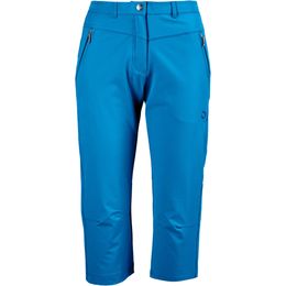 3/4-Hose DEPROC Active "KENORA PIRATE WOMEN", Damen, Gr. 34 (XS), Normalgr&ouml;&szlig;en, blau, 97% Polyester; 3% Elasthan, Hosen 3/4-Hose, auch in Gro&szlig;en Gr&ouml;&szlig;en erh&auml;ltlich