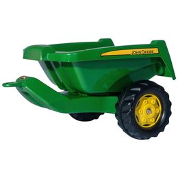 Kinderfahrzeug-Anh&auml;nger Rolly Toys "John Deere", gr&uuml;n, Spielfahrzeug-Anh&auml;nger, KinderB:46,5cm H:34cm L:56cm, Kunststoff, Kinderfahrzeug-Anh&auml;nger, f&uuml;r Trettraktoren, B:46,5cm H:34cm L:56cm