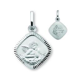 Kettenanh&auml;nger ONE ELEMENT "Schutzengel Anh&auml;nger aus 925 Silber", silber, Schmuckanh&auml;nger, Damen, Silber 925 (Sterlingsilber), Kettenanh&auml;nger, Religion