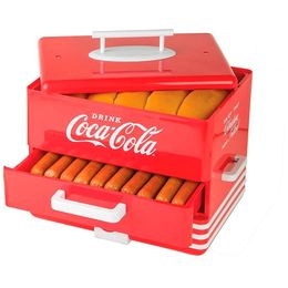Salco Hotdog-Maker "Coca-Cola SHD-80CC", rot, B:27,5cm H:29,5cm T:19cm, Hot-Dog-Maker, Hotdog-Maker