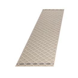 Outdoorteppich Ayyildiz Teppiche "PATARA 4953", beige, B:80cm H:8mm L:250cm, Polypropylen, Teppiche, Outdoorteppich, L&auml;ufer / Pflegeleicht / Strapazierf&auml;hig / In- und Outdoor geeignet