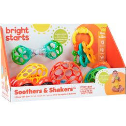 Greifspielzeug Bright Starts "Soothers & Shakers&trade; 5 Piece Gift Set", bunt, Greifspielzeug, Baby, Kunststoff, Metall, Greifspielzeug