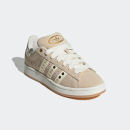 Sneaker adidas originals "CAMPUS 00S", Damen, Gr. 42, sand strata, cream wei&szlig;, gold metallic, Leder, Schuhe Sneaker