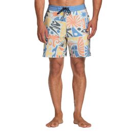 Boardshorts Billabong "Good Times", Herren, Gr. 34L, bunt (multi), [Hauptmaterial] 72% Polyester / 20% Baumwolle / 8% Elasthan, Hosen Boardshorts