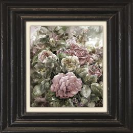 Leinwandbild queence "Blumen", lila (farbe bild(er): lila), B:40cm H:40cm T:2cm, Canvas, Holzrahmen, Bilder, Leinwandbild, Premium-Leinwandstoff, Handarbeit aus Deutschland, 40x40cm
