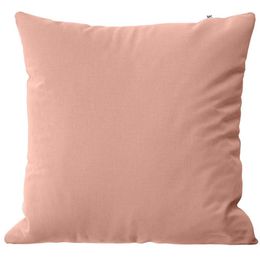 Kissenbezug WOLKENFELD "Renforc&eacute; Kissenbezug Baumwolle - Nat&uuml;rlich weiches Schlafgef&uuml;hl", rosa, B:80cm L:80cm, Renforc&eacute;, Obermaterial: 100% Polyester, Kissenbez&uuml;ge, Kissenbezug, Gr&ouml;&szlig;e 80x80, 40x80 und 70x90 cm; versteckter Rei&szlig;verschluss