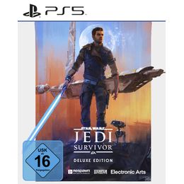 EA Games ELECTRONIC ARTS Spielesoftware "Star Wars: Jedi Survivor Deluxe Edition", orange (ohne farbbezeichnung), PlayStation 5, Spielesoftware, Spielesoftware