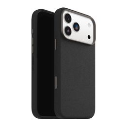 Otterbox Handyh&uuml;lle "Symmetry Series Cactus Leather mit MagSafe f&uuml;r Apple iPhone 17 Pro", schwarz, Apple iPhone 17 Pro, H&uuml;llen, Backcover, Schutzh&uuml;lle, Handyschutzh&uuml;lle, Case, Schutzcase, sto&szlig;fest, Handyh&uuml;lle