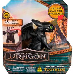 Spielfigur Spin Master "Dragons Movie - Interaktive Mini-Drachen - Ohnezahn", bunt, Spielfiguren, Kinder, Kunststoff, Spielfigur, mit Soundeffekt