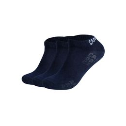 Sneakersocken CAMP DAVID "Socken 3er Pack", Damen, Gr. 39-42, blau, Obermaterial: 77% Baumwolle CO. 21% Polyamid PA. 2% Elasthan EL., Socken Sneakersocken