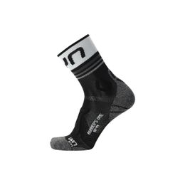 Kurzsocken uyn "Socken 1er Pack", Damen, Gr. 35-36, schwarz (schwarz, wei&szlig;), Obermaterial: 85% Polyamid PA. 9% Polypropylen PP. 6% Elasthan EL., Socken Kurzsocken