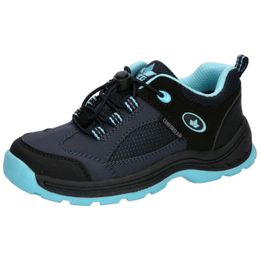 Outdoorschuh Lico "Outdoorschuh Gordo Low", M&auml;dchen, Gr. 40, blau, Synthetik, Schuhe Outdoorschuh