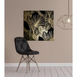 Acrylglasbild OTTO HOME "Bl&auml;tter - Acrylbilder mit Blattgold veredelt", gold (farbe bild(er): gold), B:40cm H:40cm, Bilder, Acrylglasbild, Goldveredelung, Handgearbeitet, Gerahmt, Edel