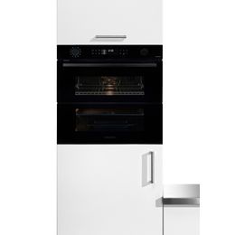 Samsung Einbaubackofen "NV7B45502AK/U1", Energieeffizienz: A+, schwarz, B:59,5cm, Back&ouml;fen, Dual Cook Flex &ndash; Ein Ofen. Zwei Garr&auml;ume. Flexible T&uuml;r., Einbaubackofen