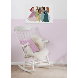 Leinwandbild Komar "Disney Princesses Together", bunt (farbe bild(er): bunt), Disney, 1 Stk., Vlies, Bilder, Leinwandbild, 60 x 40 cm (Breite x H&ouml;he) - Kinderzimmer, Dekoration