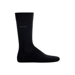 Kurzsocken BOSS "Socken Marc RS Uni CC 1er Pack", Herren, Gr. 47-50, schwarz, Obermaterial: 98% Baumwolle CO. 2% Elasthan EL., Socken Kurzsocken