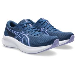 Laufschuh asics "PATRIOT 14", Damen, Gr. 43,5, twilight blau, blaubell, Synthetik, Schuhe Laufschuh, Topseller