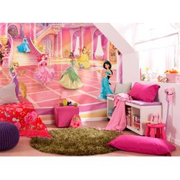 Fototapete Komar "Princess Glitzerparty - Gr&ouml;&szlig;e 368 x 254 cm", bunt, B:368m L:254m, Papier, Tapeten, Fototapete, Kinderzimmer