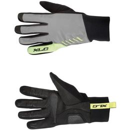 Fahrradhandschuhe Xlc "Winterhandschuh CG-L12" Gr. XL, schwarz (schwarz, grau), Handschuhe, XL, Materialmix, Fahrradhandschuhe