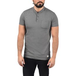 !Solid Rundhalsshirt SOLID "Rundhalsshirt SDAlfi", Herren, Gr. M, grau (dar grau m), Obermaterial: 80% Baumwolle CO. 20% Polyester PES., Shirts Rundhalsshirt