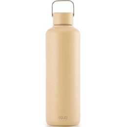 Trinkflasche Equa "Timeless Latte", beige, H:25cm, Edelstahl, Trinkflaschen, Trinkflasche, Edelstahl, 1000 ml
