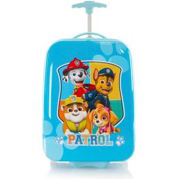 Kinderkoffer Heys "Paw Patrol hellblau, 46 cm", M&auml;dchen, Gr. B/H/T: 32cm x 46cm x 23cm 26 l, blau (hellblau), Polycarbonat-Verbundwerkstoff, mehrfarbig, festlich, Koffer Kinderkoffer, Heys Kindertrolley Handgep&auml;ck-Koffer