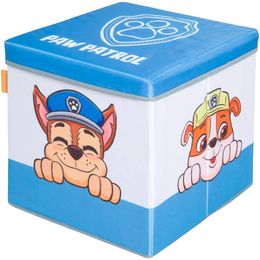 Aufbewahrungsbox Roba "Paw Patrol", blau, Aufbewahrungsboxen, Kinder, B/H/T: 30cm x 30cm x 30cm, Paw Patrol, Polyester, Aufbewahrungsbox, B:30cm H:30cm T:30cm