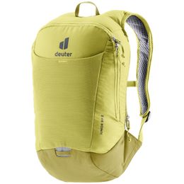 Kinderrucksack Deuter "JUNIOR BIKE 8 L", gelb (sprout, linde), Rucks&auml;cke, M&auml;dchen, B/H/T: 22cm x 38cm x 14cm, Obermaterial: 100% Polyester, Kinderrucksack, f&uuml;r Radsport und aktive Freizeit, sportlicher Stil, aus Polyester, B:22cm H:38cm T:14cm