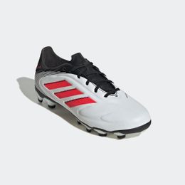 Fu&szlig;ballschuh adidas Performance "COPA PURE 3 LEAGUE KIDS MG", Kinder, Gr. 38,5, wei&szlig; (cloud wei&szlig;, lucid rot, core schwarz), Synthetik, Schuhe Fu&szlig;ballschuh, f&uuml;r Kinder & Jugendliche