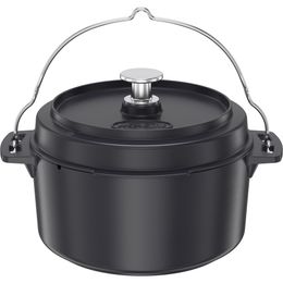 R&ouml;sle Grilltopf R&Ouml;SLE "Dutch Oven", schwarz, H:22,5cm &Oslash;:28cm, T&ouml;pfe, Grilltopf, &Oslash; 28 cm