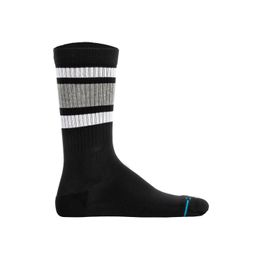 Kurzsocken Stance "Socken Boyd ST 1er Pack", Damen, Gr. 38-42, schwarz, Obermaterial: 70% Baumwolle CO. 19% Polyester PES. 9% Nylon NY. 2% Elasthan EL., Socken Kurzsocken