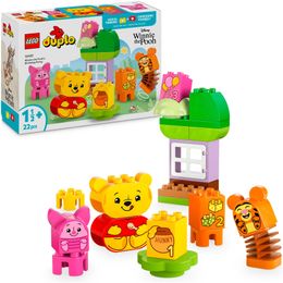 Konstruktionsspielsteine Lego "Winnie Puuhs Geburtstagsparty (10457), Lego DUPLO Disney &trade;", bunt, Spielbausteine, Baby, Kunststoff, Konstruktionsspielsteine, Made in Europe