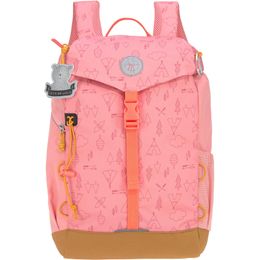L&auml;ssig Kinderrucksack L&Auml;SSIG "Adventure, rose, Big Backpack", M&auml;dchen, Gr. B/H/T: 26cm x 38cm x 14cm, rosa (rose), Polyester, Rucks&auml;cke Kinderrucksack, inkl. thermoisolierter Sitzunterlage; aus recyceltem Material