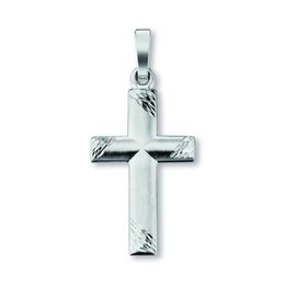 Kettenanh&auml;nger ONE ELEMENT "Kreuz Anh&auml;nger aus 925 Silber", silber, Schmuckanh&auml;nger, Damen, Silber 925 (Sterlingsilber), Kettenanh&auml;nger